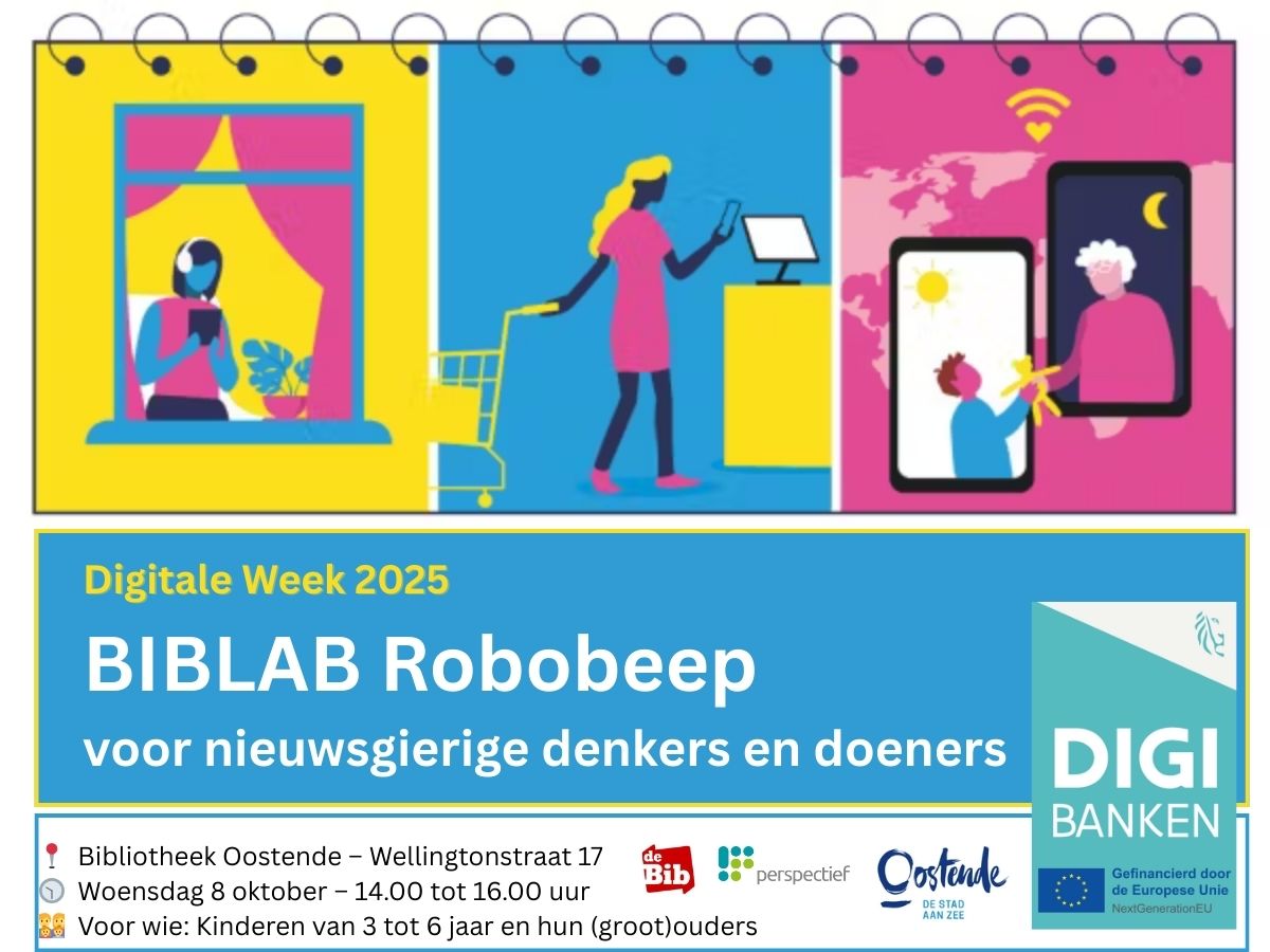18/09/2025 – Digitale Week 2025: BIBLAB Robobeep voor nieuwsgierige ...